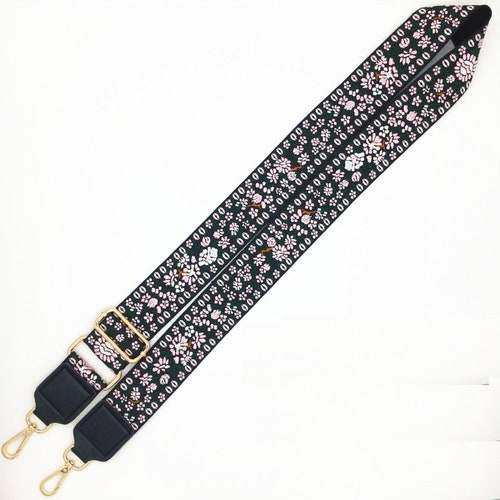 Light Pink Floral Purse Strap Adjustable Crossbody Bag Strap | Etsy