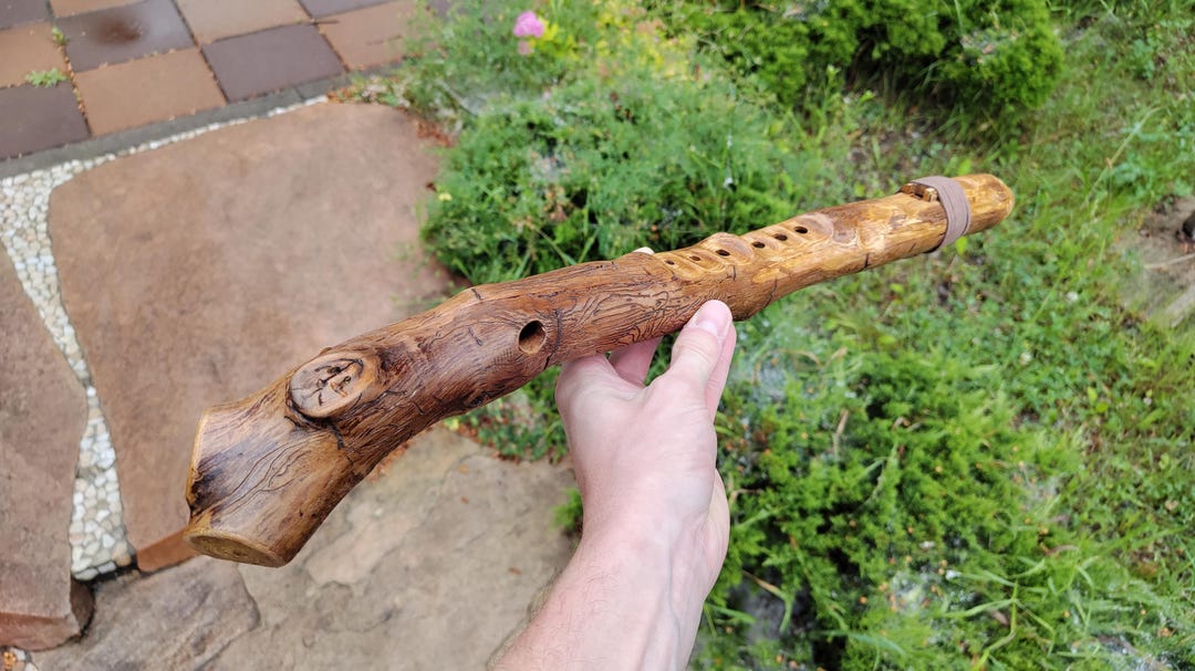 Voicy Druid Native American Style Flute - Key of G - Whistle Instrument ...