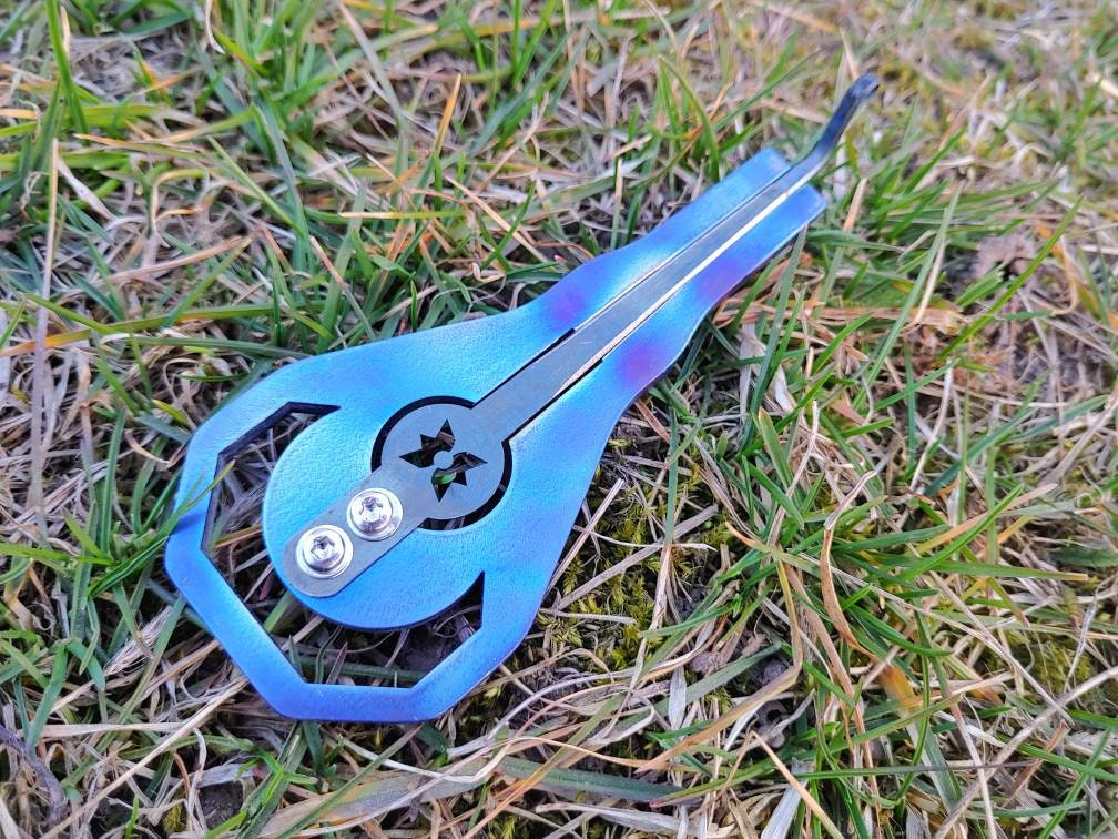 TITANIUM Jew's Harp - "big Titan " - in a Wooden Case (jaw Harp ...