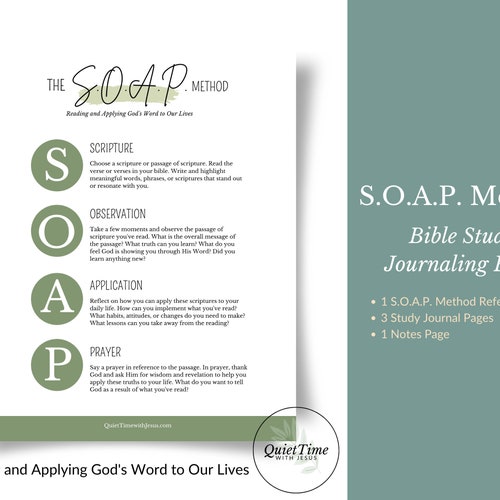 H.E.A.R. Bible Study Method Guide and Worksheets Printable - Etsy