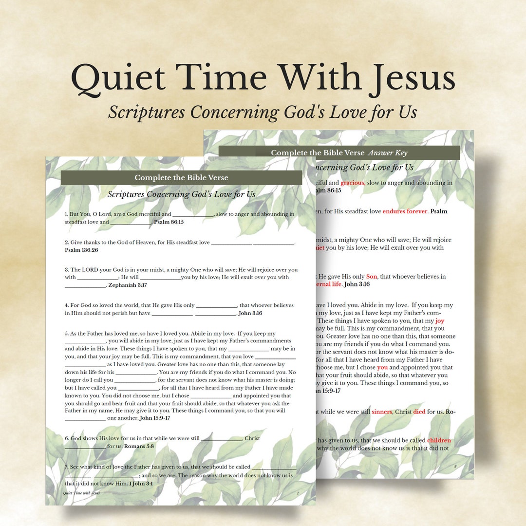 Complete the Bible Verse // Bible Knowledge Trivia // Bible Trivia ...