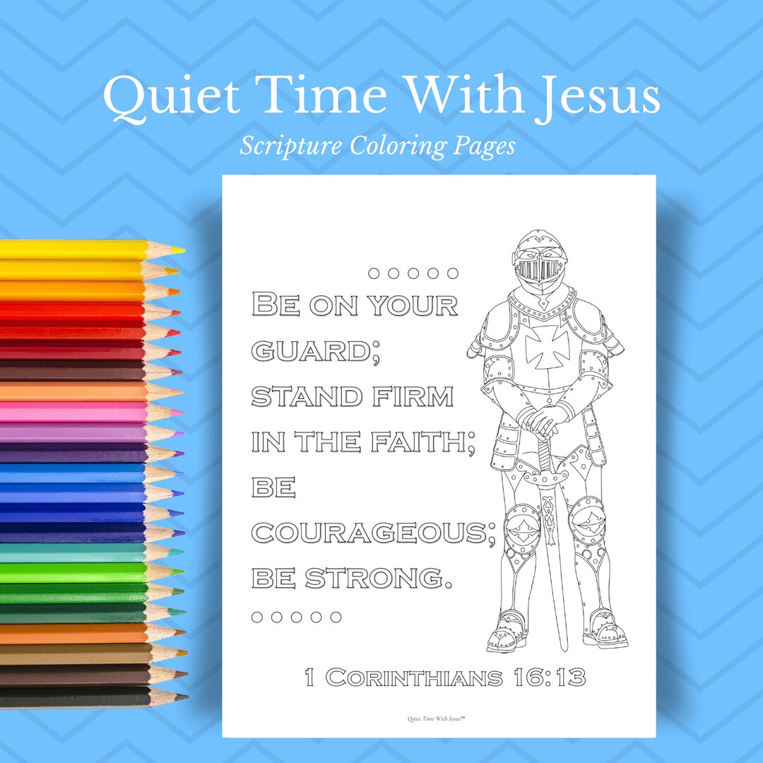 Bible Coloring Pages // Bible Journaling // Scripture Wall Art ...