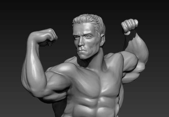 Bodybuilder Arnold Schwarzenegger STL File Figure for 3d Printing - Etsy