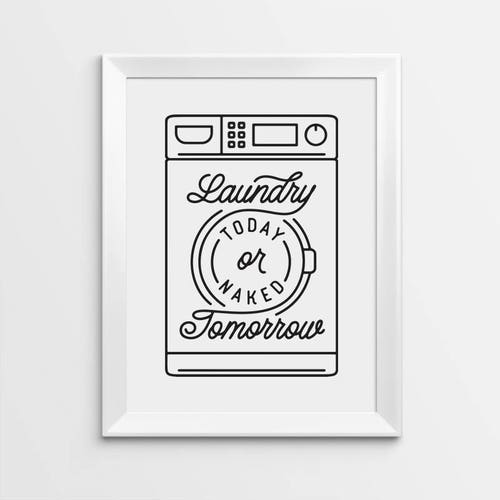Printable Wall Art Laundry Stinks Laundry Room Decor - Etsy