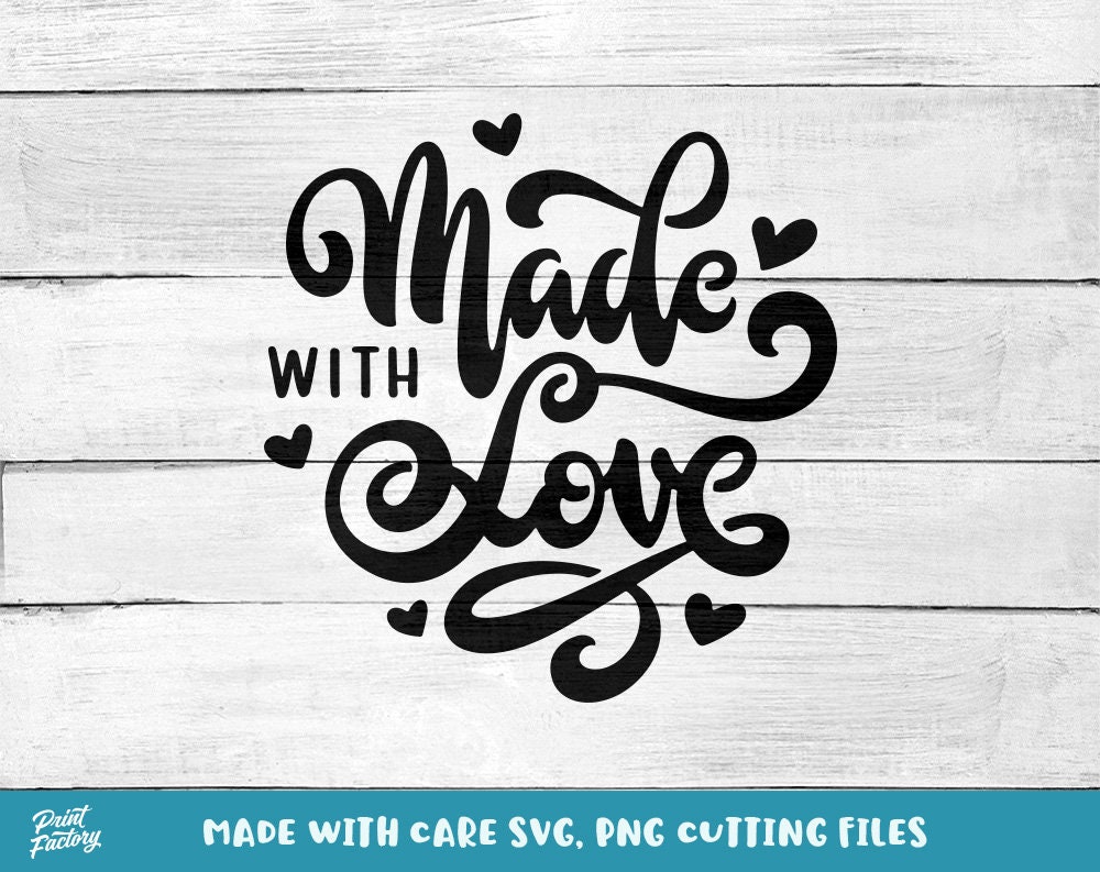 Made With Love SVG Nursery SVG Baby SVG Baby Onesie Svg | Etsy
