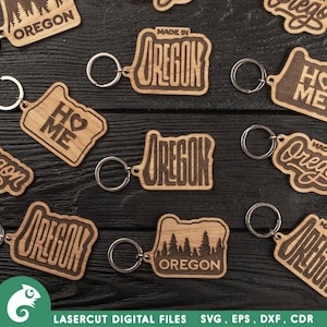 Oregon State Svg Files for Glowforge or Laser Machines, Laser Cut ...