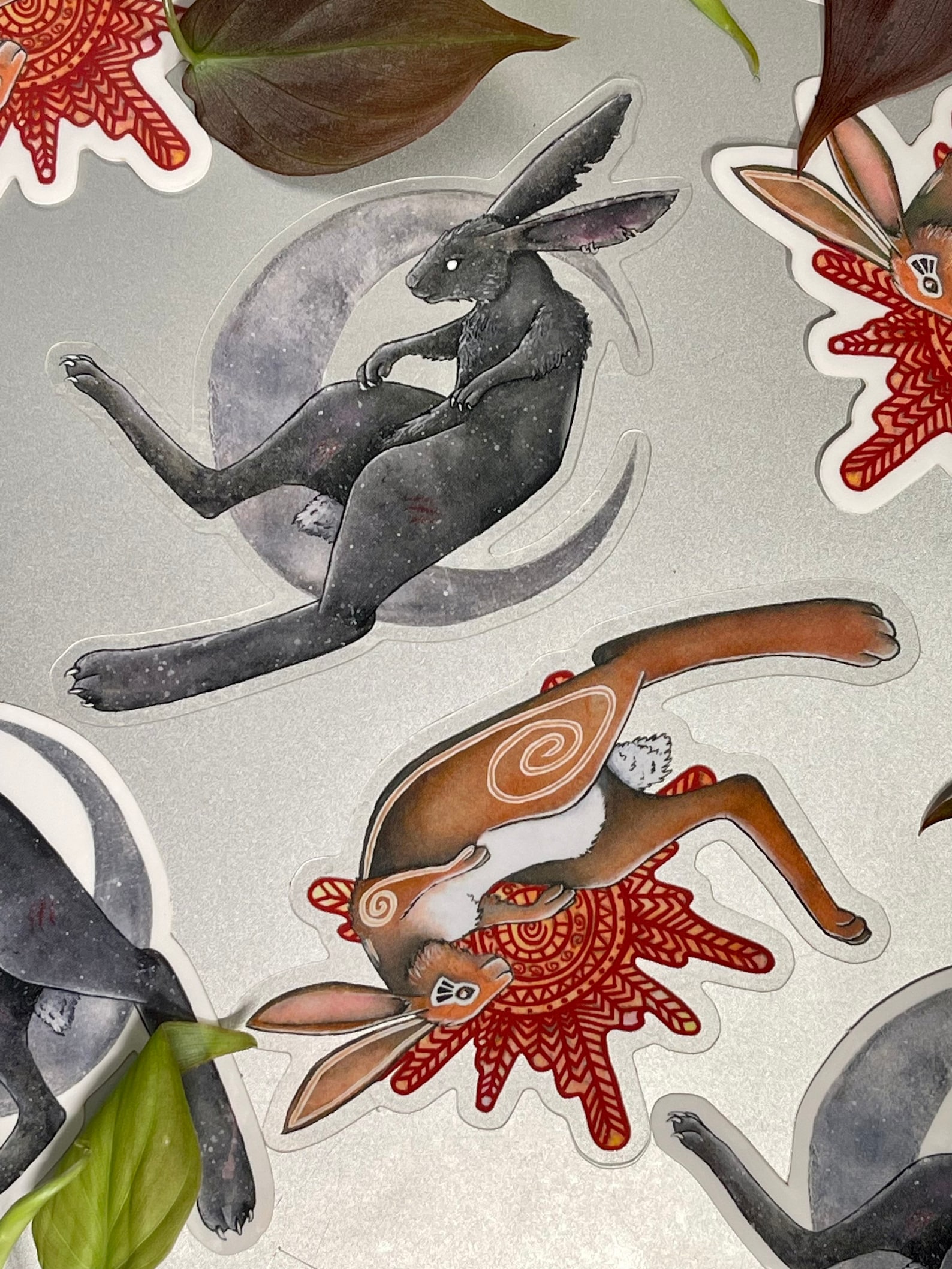 Watership Down Rabbits/hares Inspired Sticker - Etsy