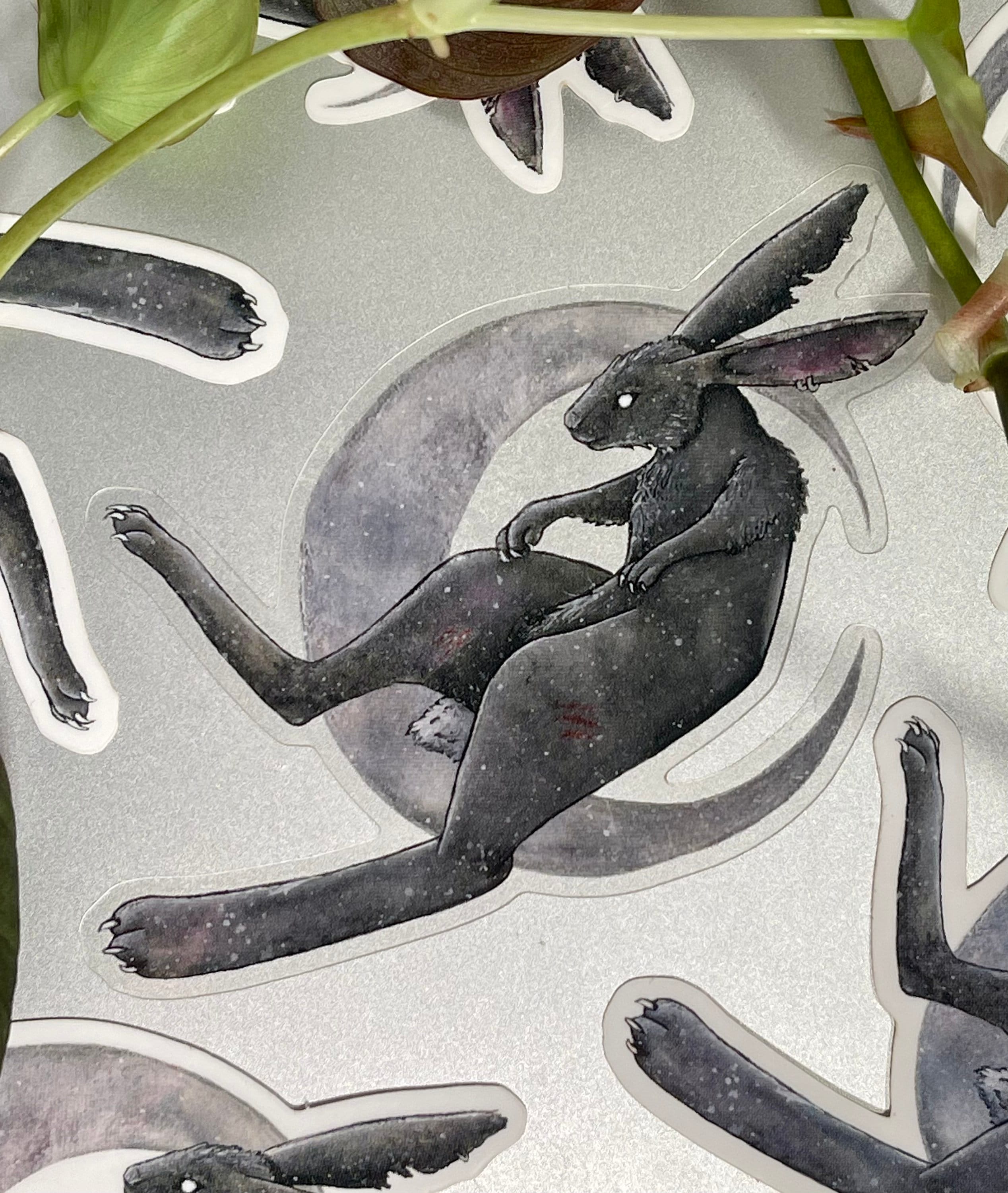 Watership Down Rabbits/hares Inspired Sticker - Etsy