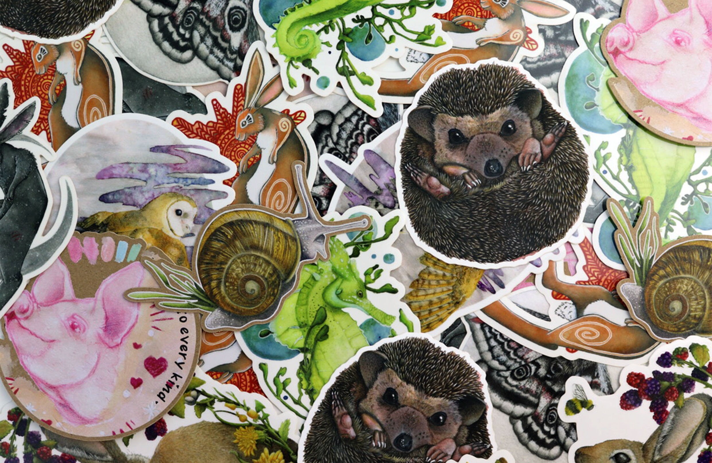 Watership Down Rabbits/hares Inspired Sticker - Etsy