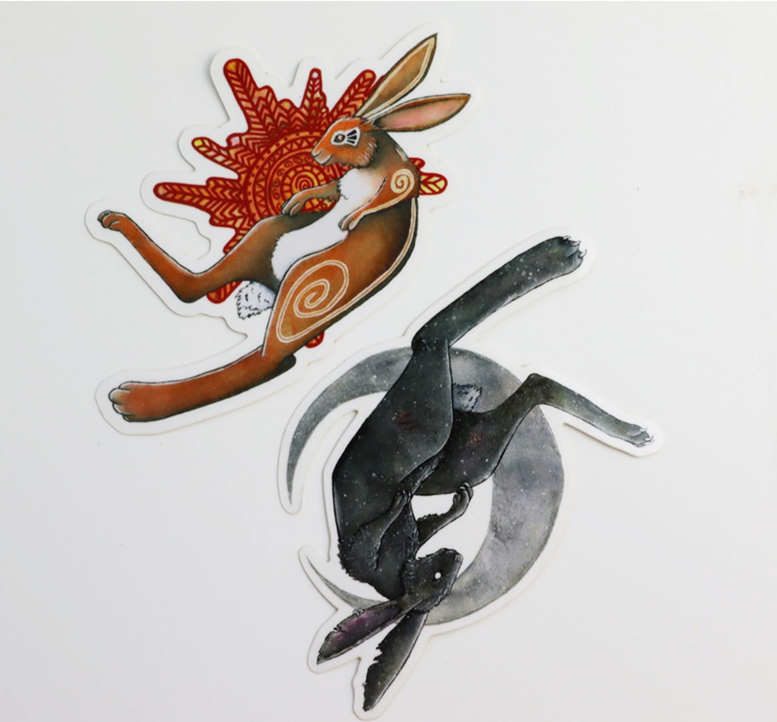 Watership Down Rabbits/hares Inspired Sticker - Etsy