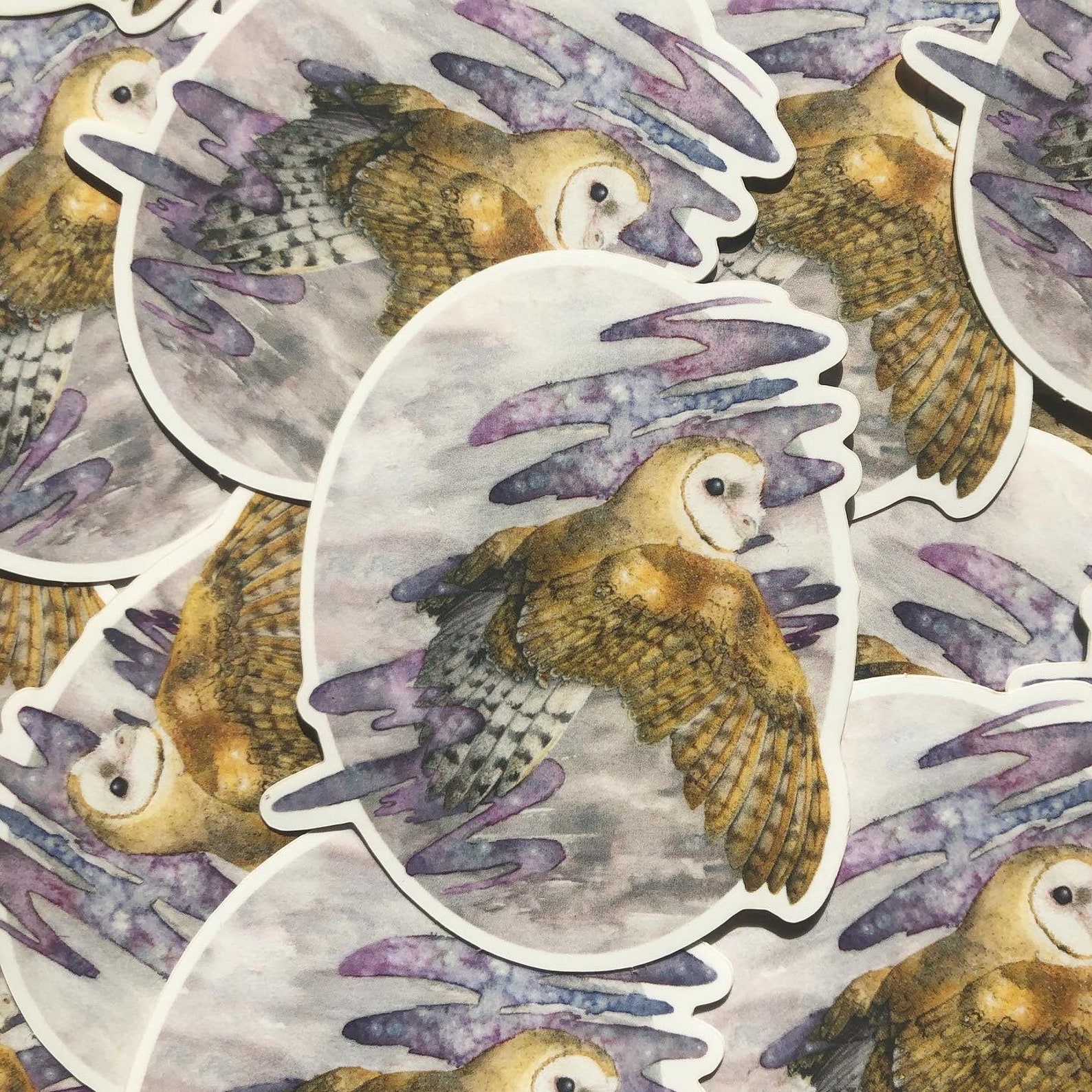 Barn Owl Magical Sticker - Etsy