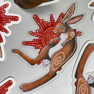 Watership Down Rabbits/hares Inspired Sticker - Etsy