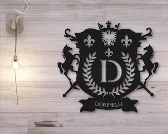 Family Crest Shield - Etsy