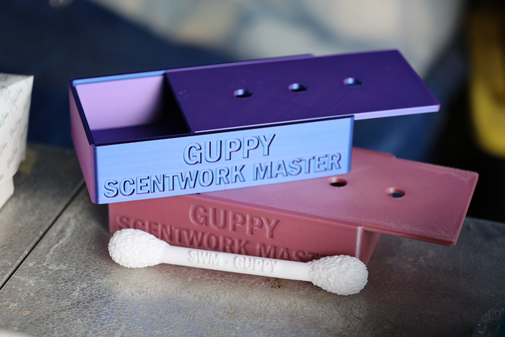 3D Printed Plastic Scent Work Slider Tin New Title Awards Trophies ...