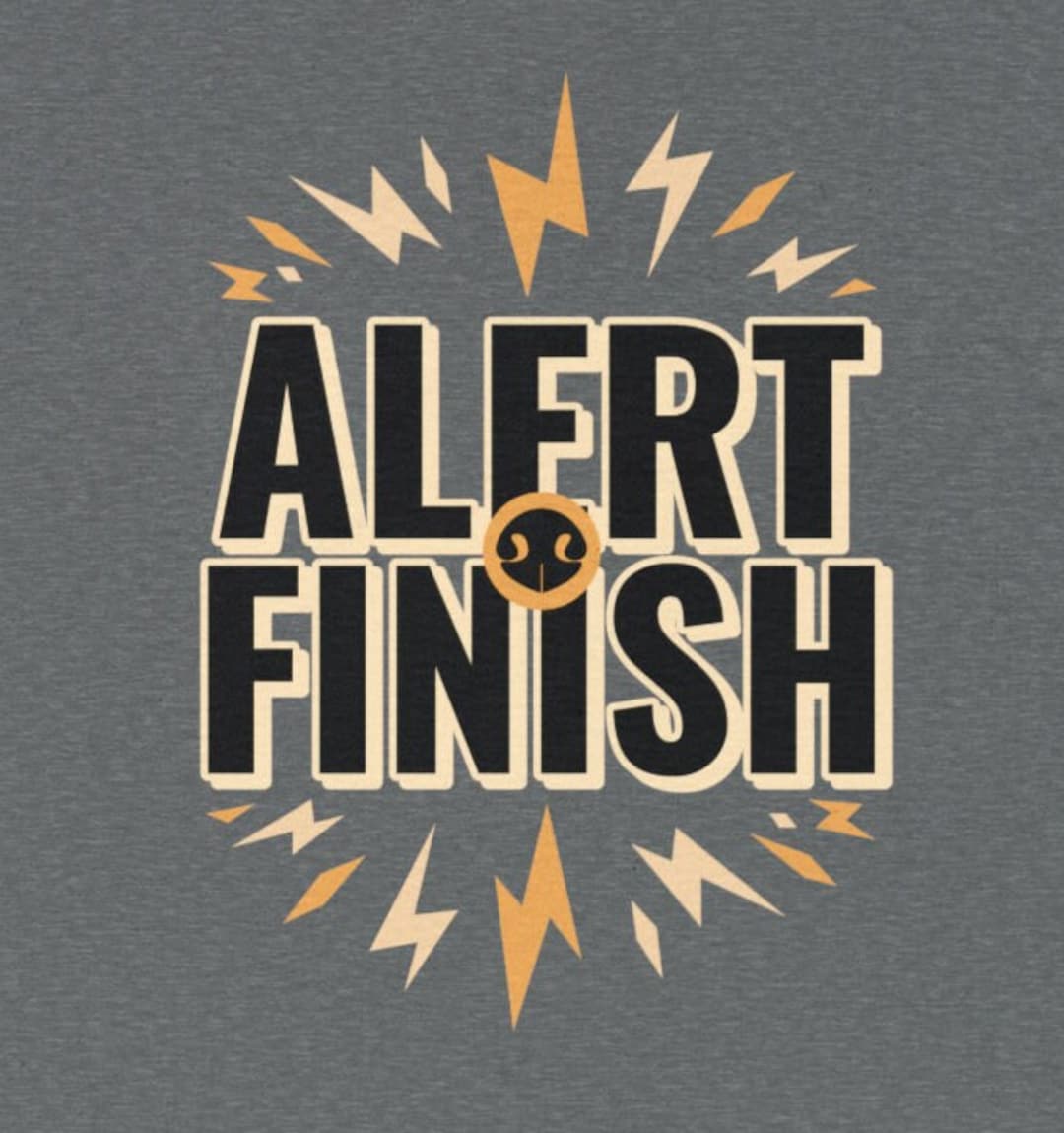 Scentwork Nosework T Shirt Alert Finish Akc Scent Work Etsy