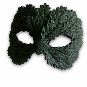 Green Man Mask, Pagan Mask, Green Leaf Mask, Forest God Druid Mask for ...