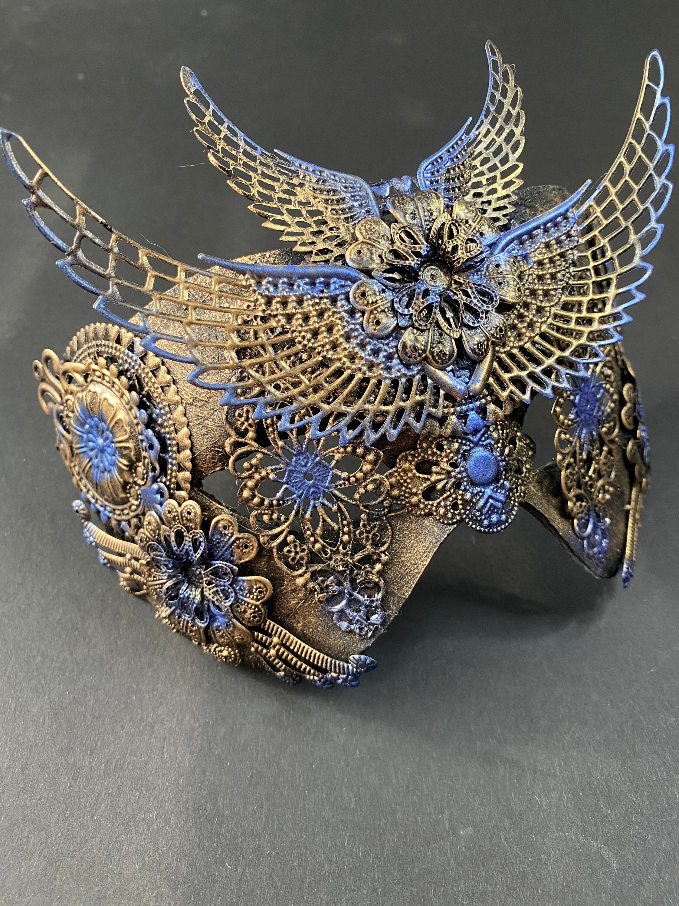 Blind Mask Gothic Steampunk Mask Masquerade Mask for Men - Etsy