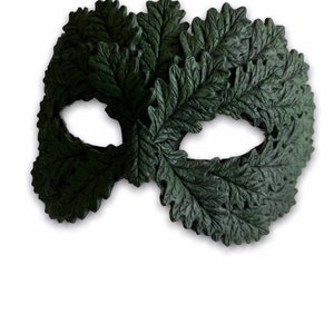 Green Man Mask, Pagan Mask, Green Leaf Mask, Forest God Druid Mask for ...