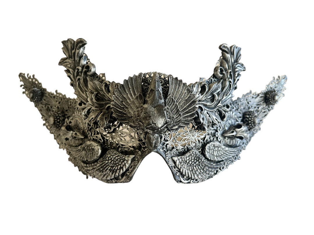 Gothic Blind Mask, Baroque Masquerade Fantasy Mask for Men, Fantasy ...
