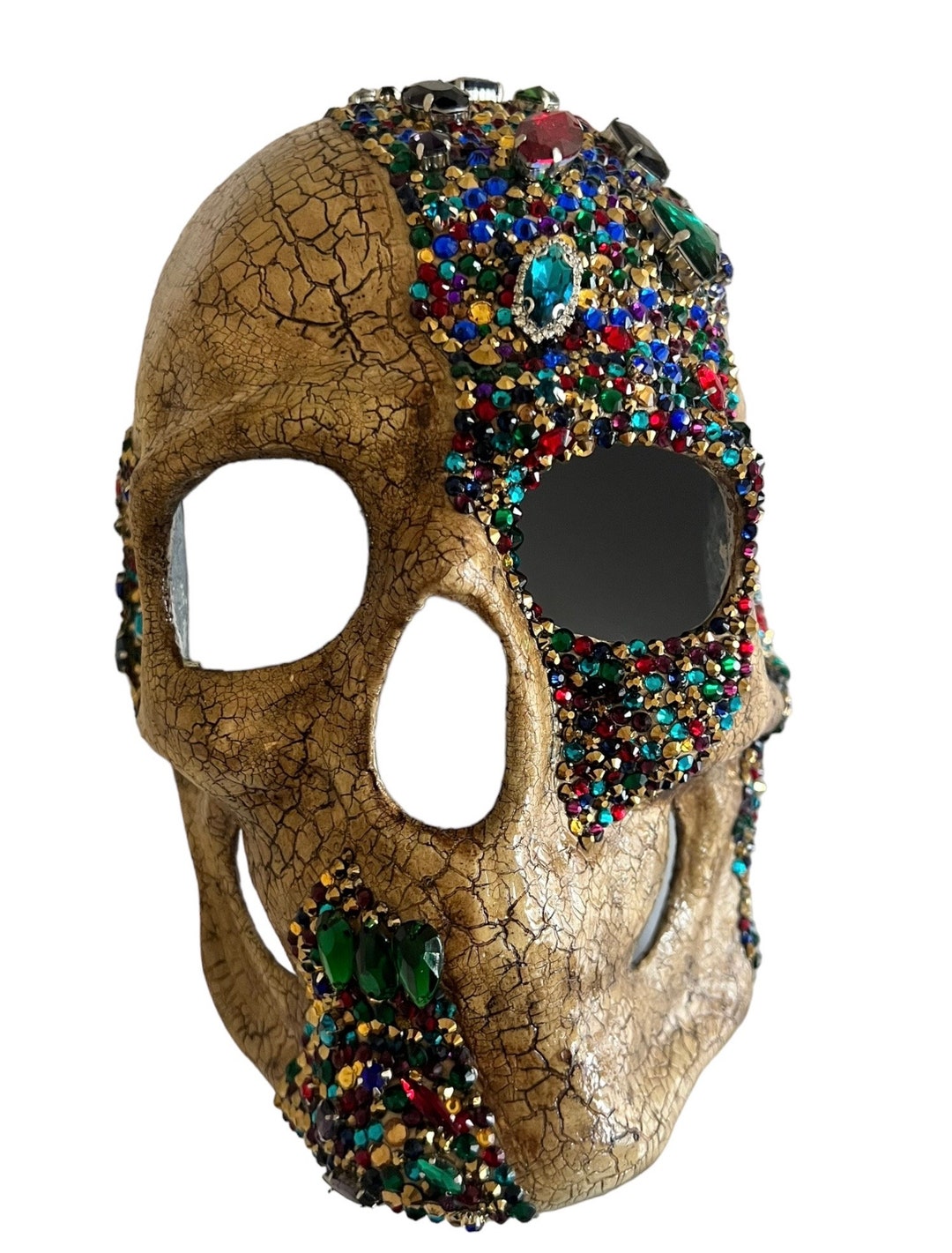 Skull Masquerade Mask, Gothic Mask, Skull Art, Day of the Dead Mask ...