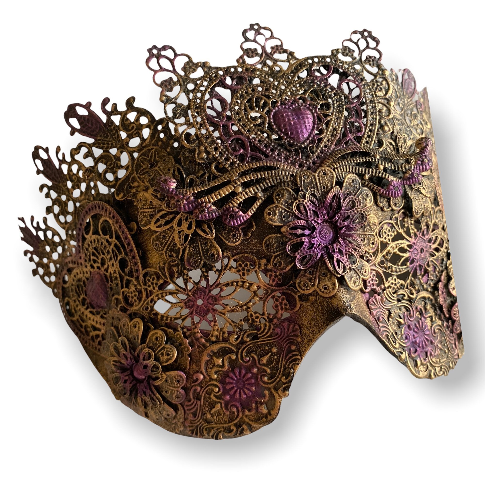 Blind Mask Gothic, Masquerade Masks for Men, for Women, Dark Elf ...