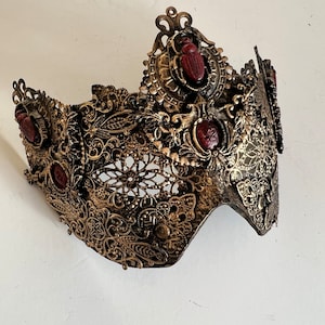 Gothic Blind Masquerade Mask, Dark Academia Mask, Halloween Mask, Masks ...