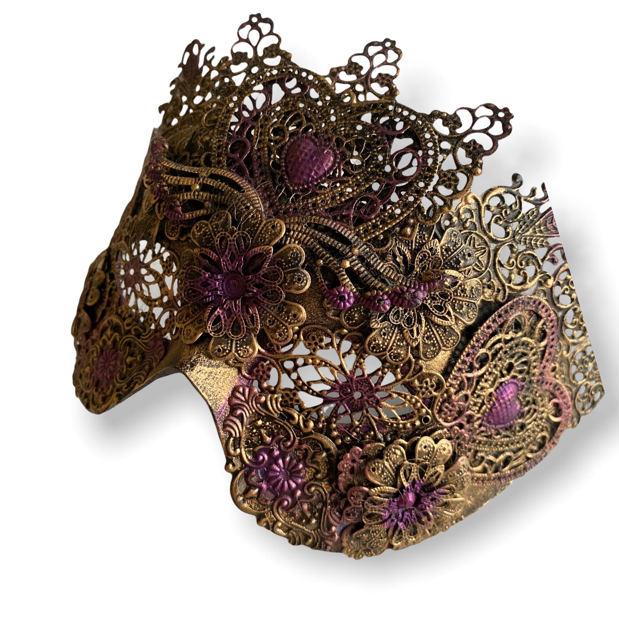 Blind Mask Gothic, Masquerade Masks for Men, for Women, Dark Elf ...