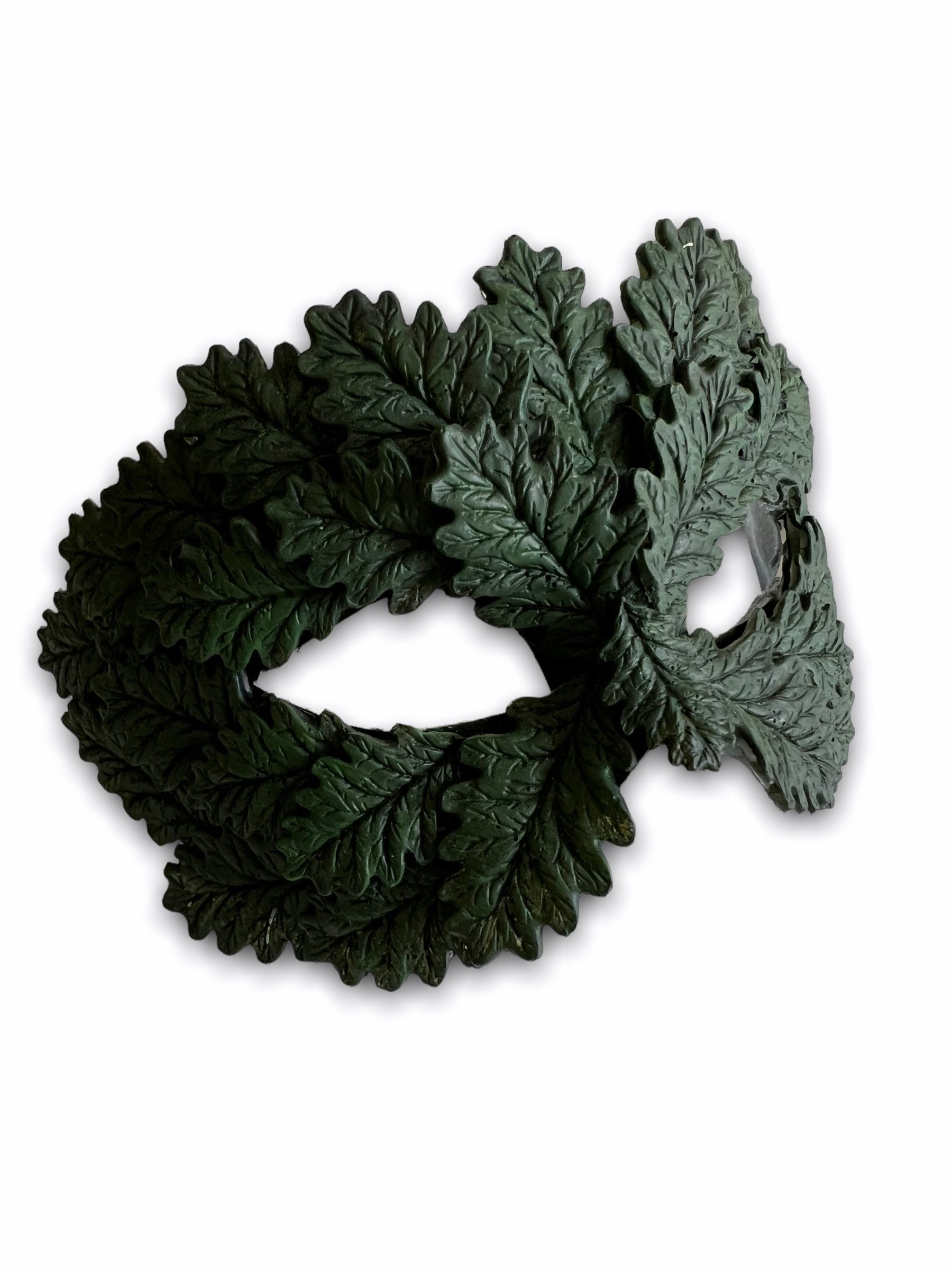 Green Man Mask, Pagan Mask, Green Leaf Mask, Forest God Druid Mask for ...