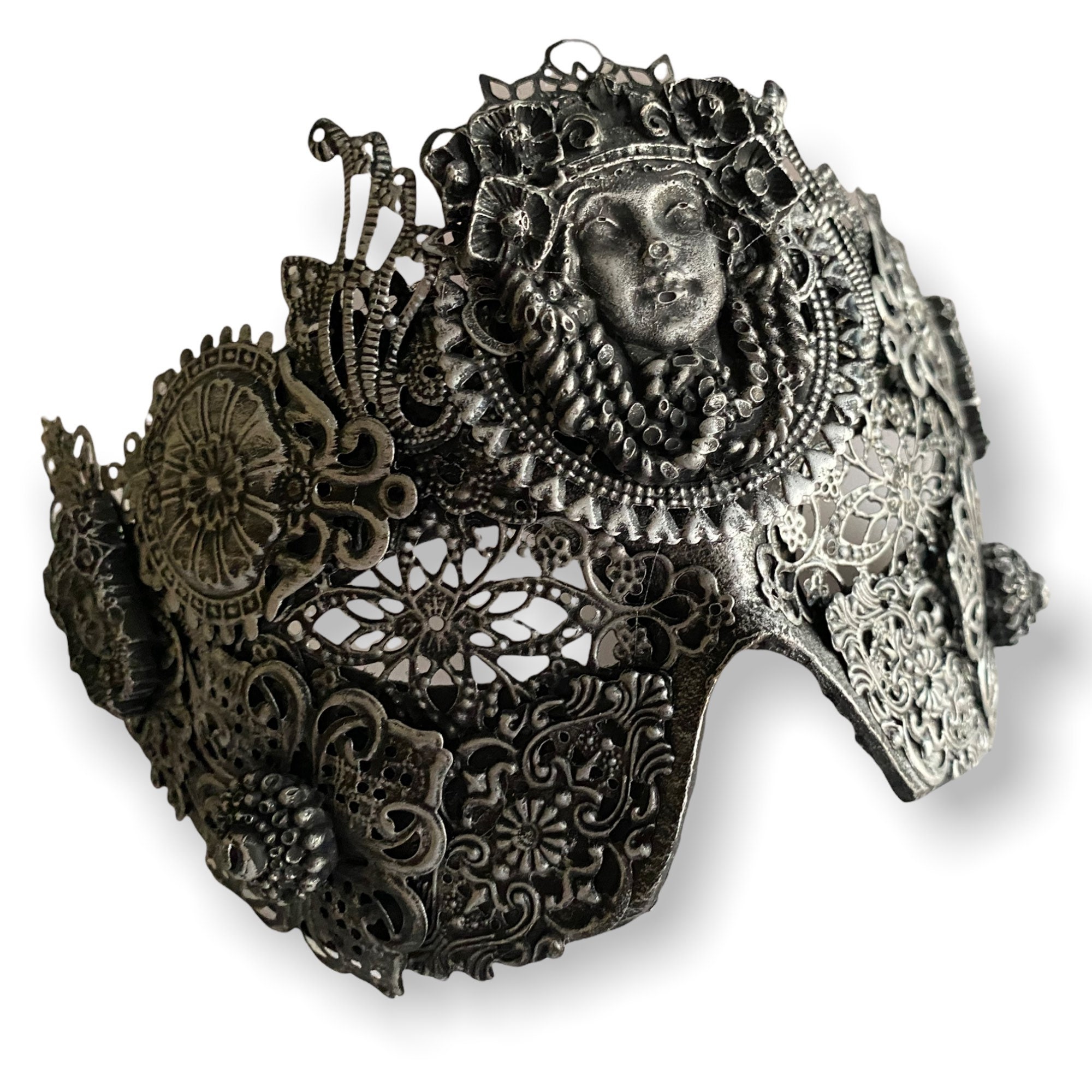 Blind Masquerade Mask Gothic Masquerade Mask Costume Mask - Etsy