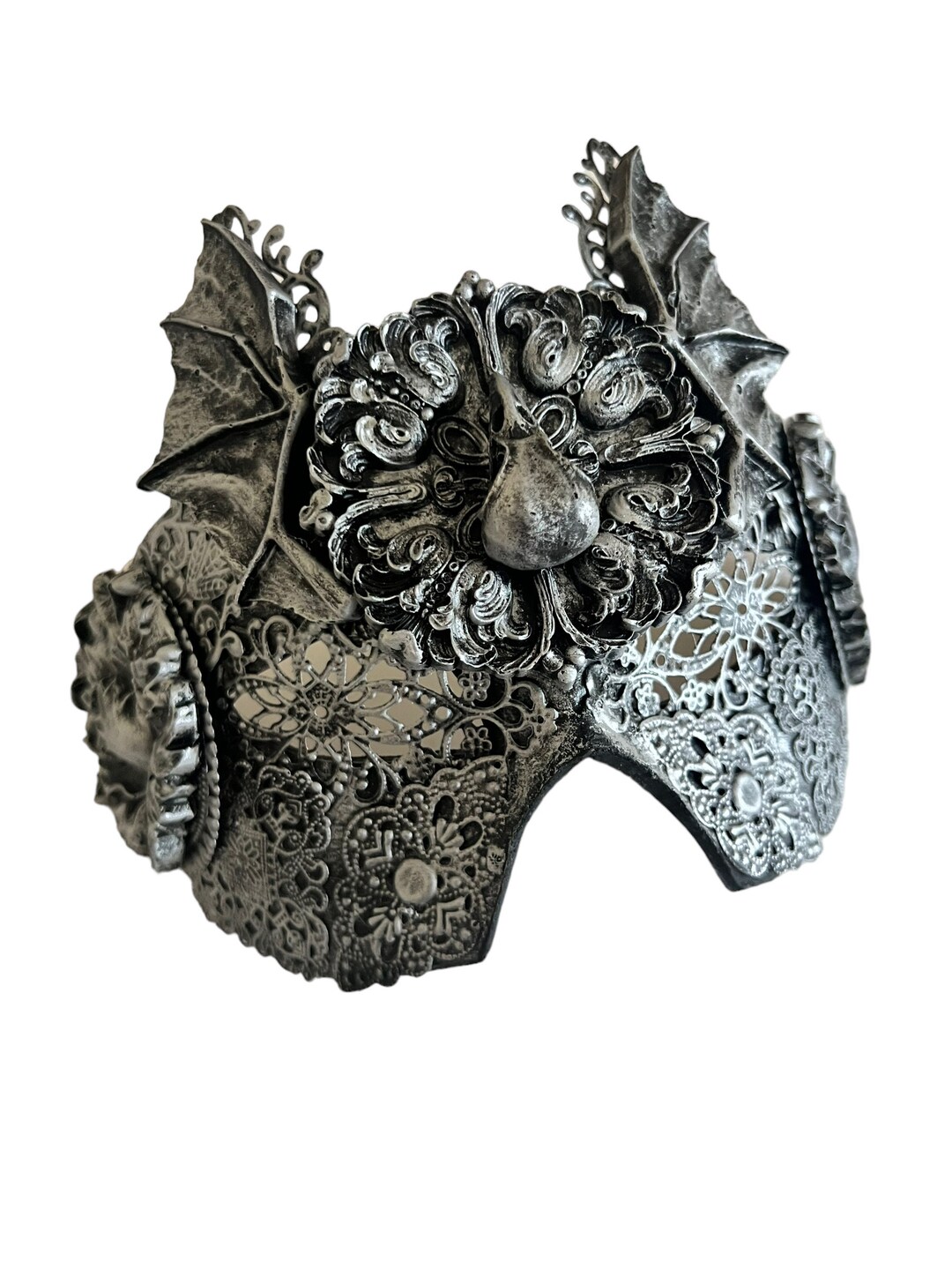 Winged Skull Bat Mask: Gothic Baroque Cosplay Mask - Etsy