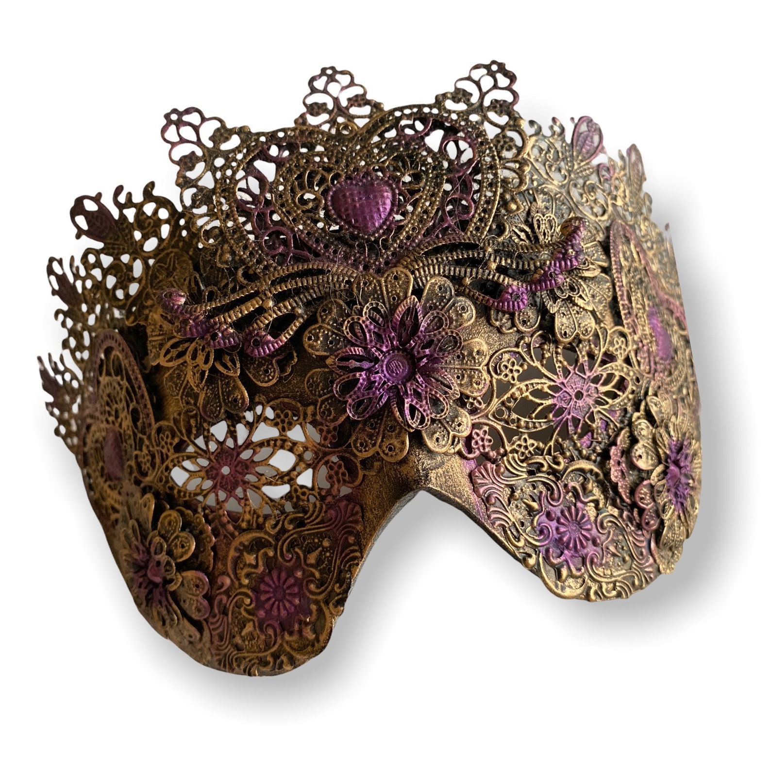Blind Mask Gothic, Masquerade Masks for Men, for Women, Dark Elf ...