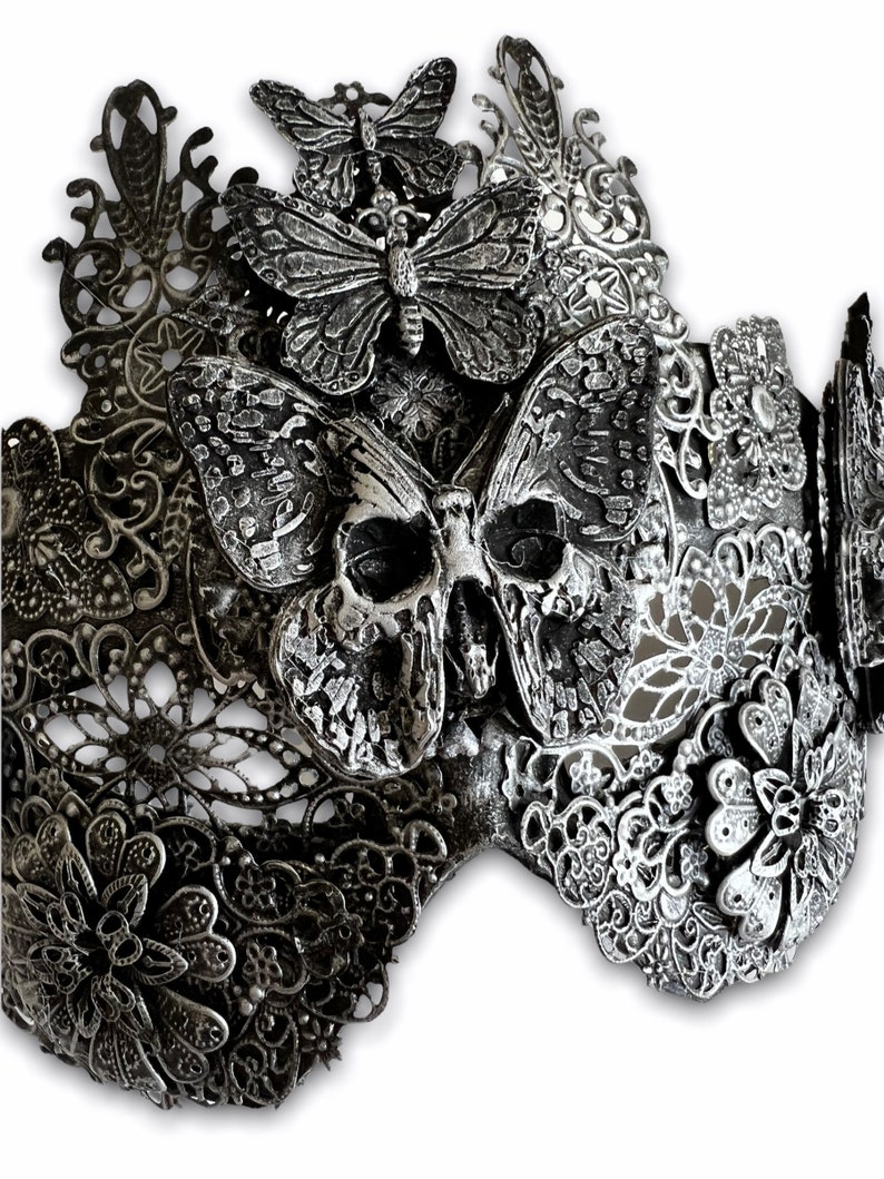Blind Gothic Masquerade Mask, Moth Mask for Men and Women, Halloween ...