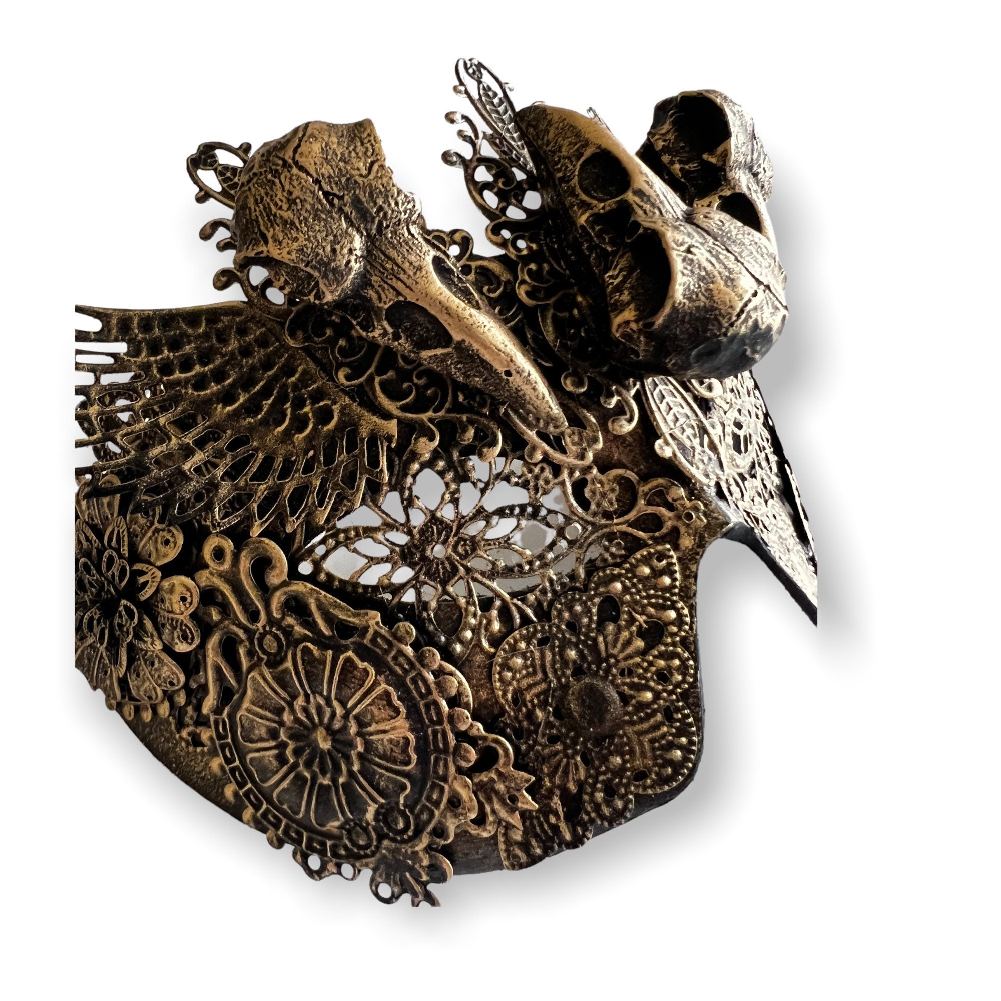 Gothic Blind Mask Masquerade Ball Mask Fantasy Cosplay Mask | Etsy