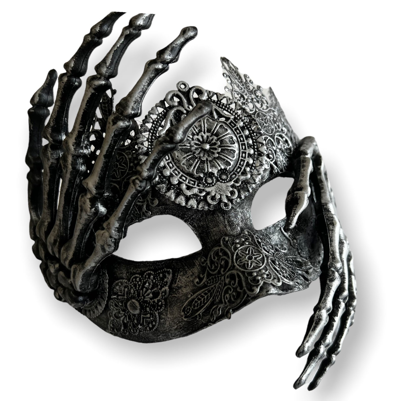 Gothic Skeleton Mask Fantasy Mask Horror Mask Halloween - Etsy