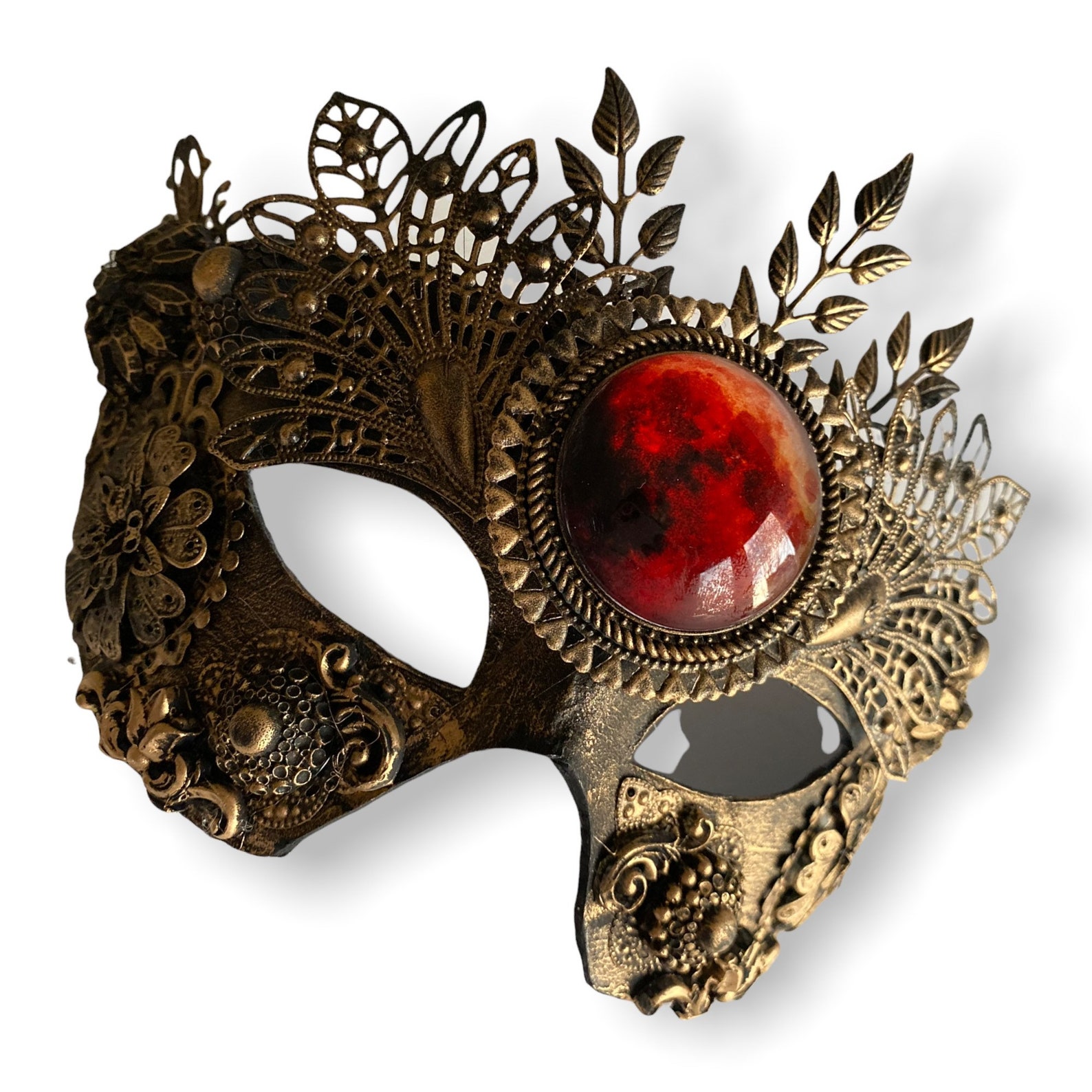 Masquerade Mask Gothic Mask Moon Mask Masks for Men Masks - Etsy