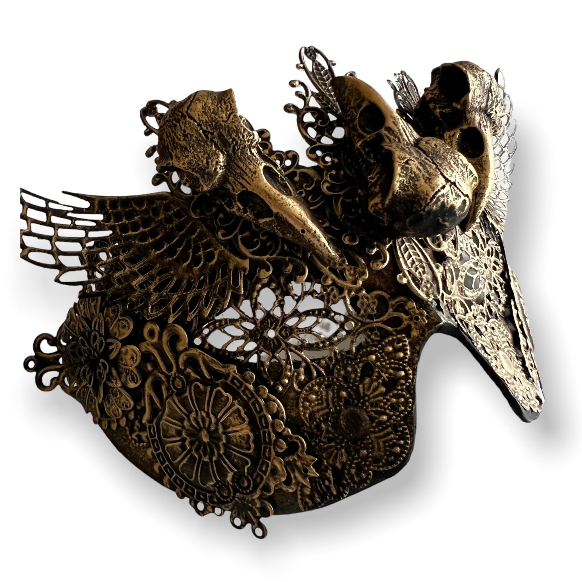 Gothic Blind Mask Masquerade Ball Mask Fantasy Cosplay Mask | Etsy