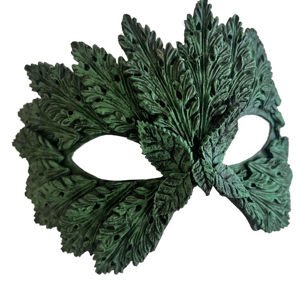 Green Man Mask - Etsy