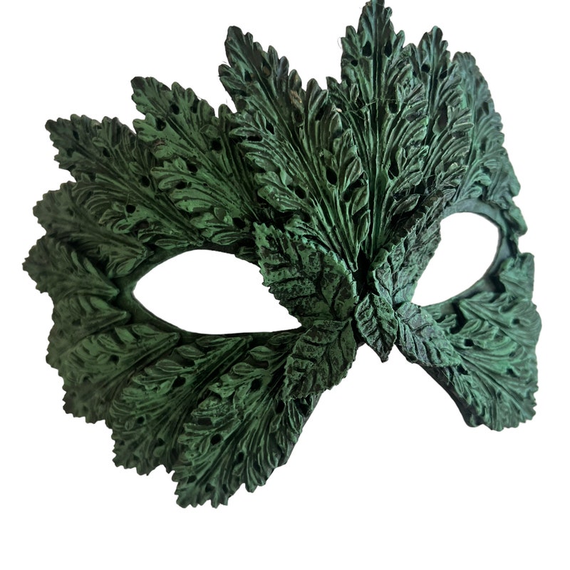 Green Man Mask - Etsy