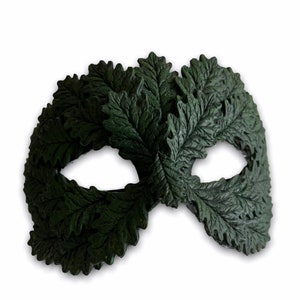 Green Man Mask, Pagan Mask, Green Leaf Mask, Forest God Druid Mask for ...
