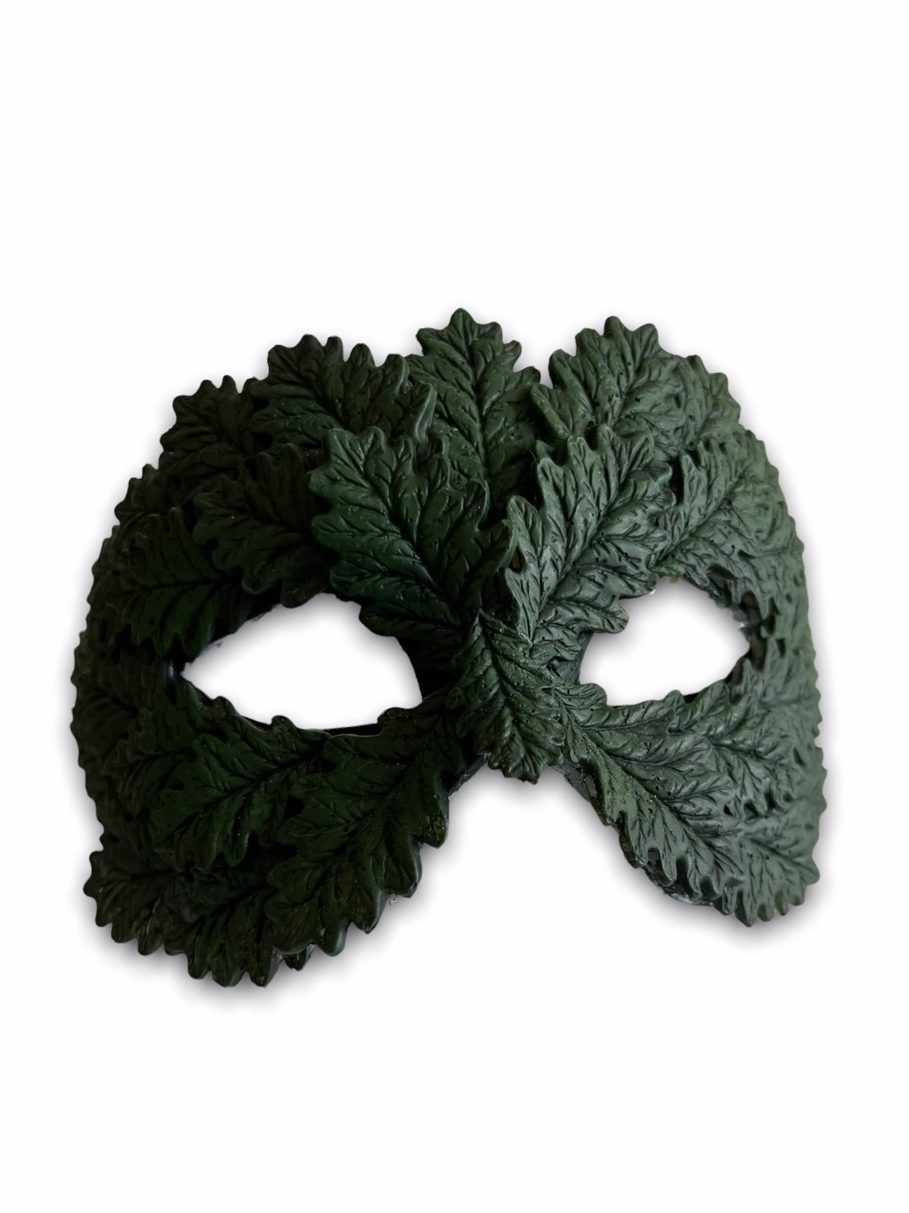 Green Man Mask, Pagan Mask, Green Leaf Mask, Forest God Druid Mask for ...