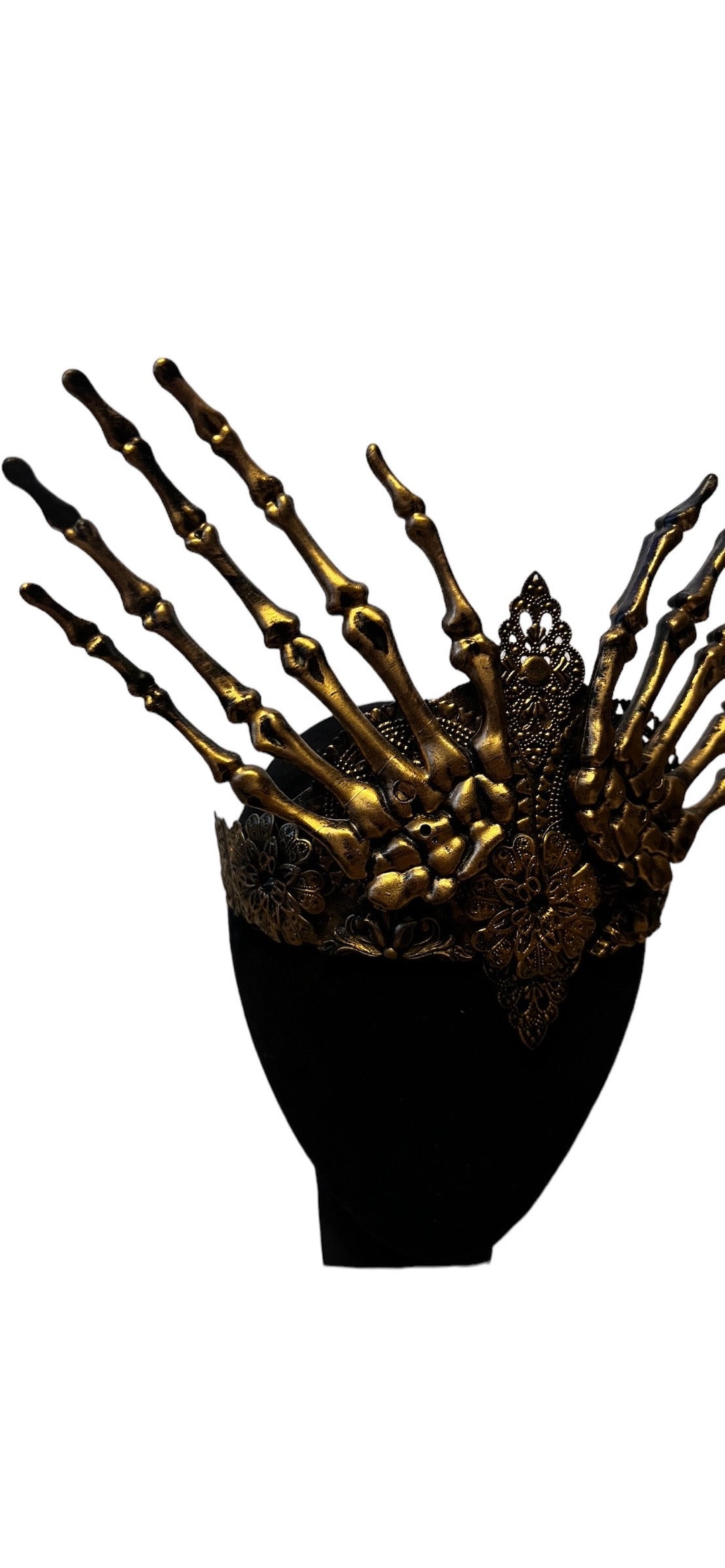Gothic Crown, Fantasy Vampire Headpiece for Her, Gothic Headpiece for ...