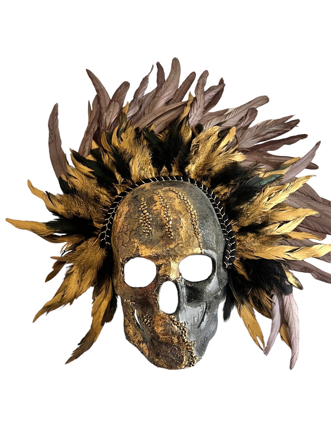 Skull Masquerade Mask, Gothic Mask, Skull Art, Day of the Dead Mask ...