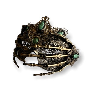 Gothic Blind Masquerade Mask, Skeleton Hand Mask, Halloween Mask for ...