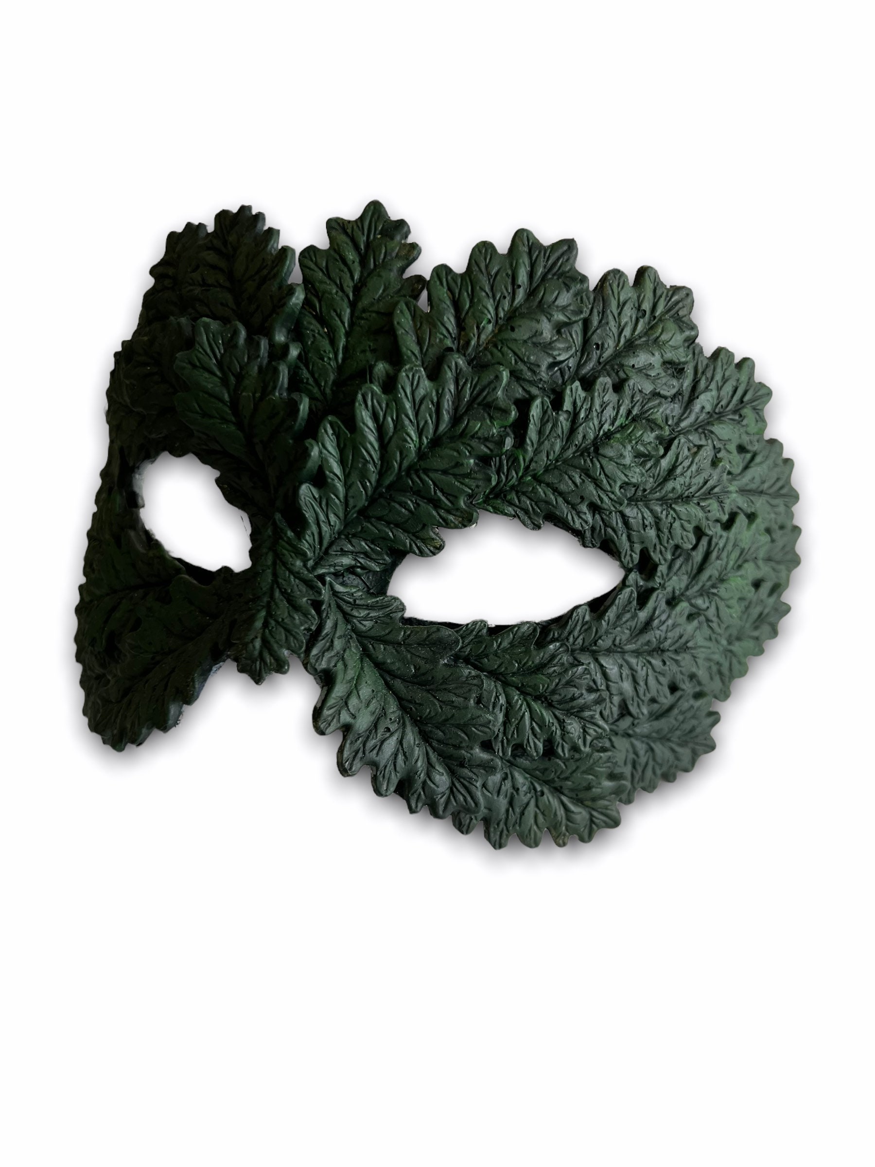 Green Man Mask, Pagan Mask, Green Leaf Mask, Forest God Druid Mask for ...