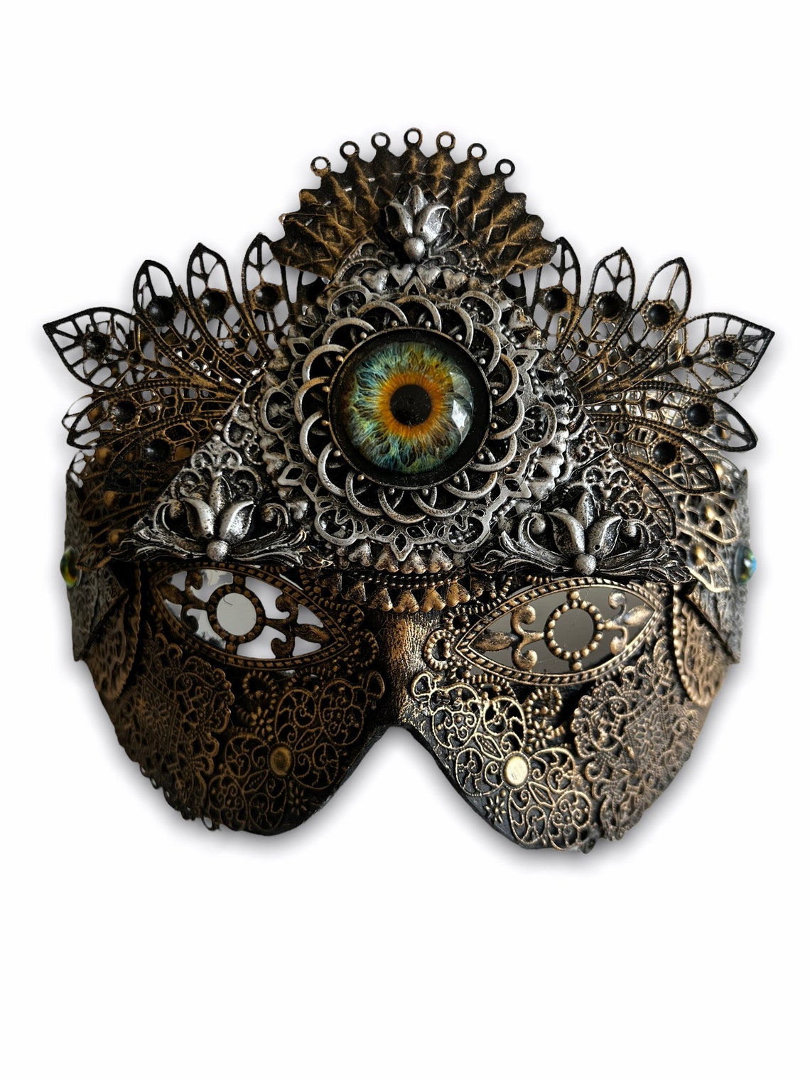 Gothic Masquerade Mask Men Gothic Mask for Her Eye Ball - Etsy