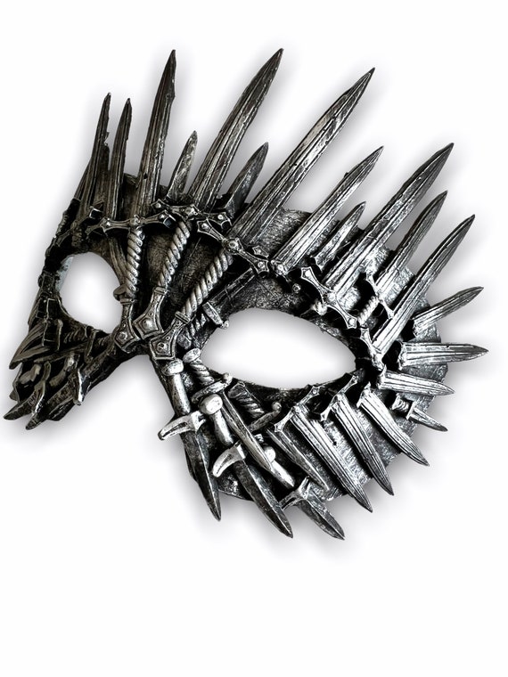 Larp Mask Medieval Mask for Men Game of Thrones Gift Viking - Etsy