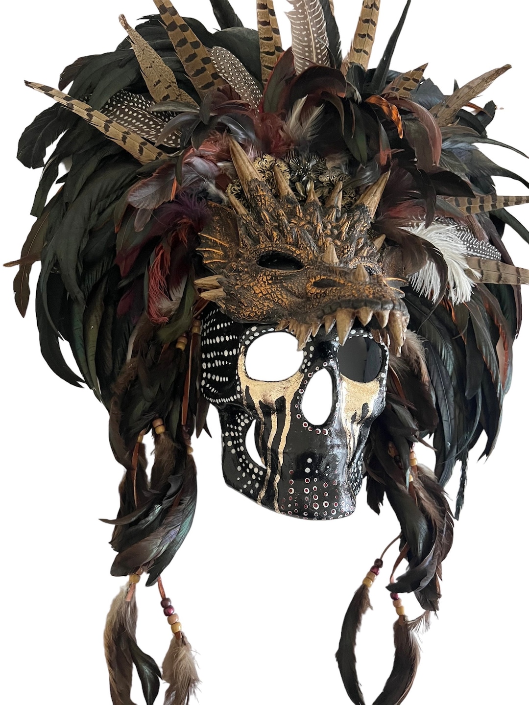 Skull Masquerade Mask, Gothic Mask, Skull Art, Day of the Dead Mask ...