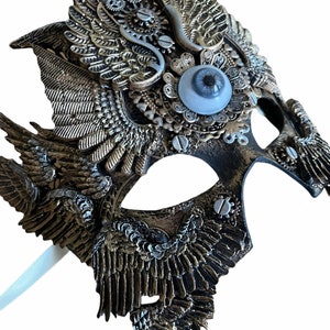 Gothic Masquerade Mask, Steampunk Mask for Men, Halloween Mask ...
