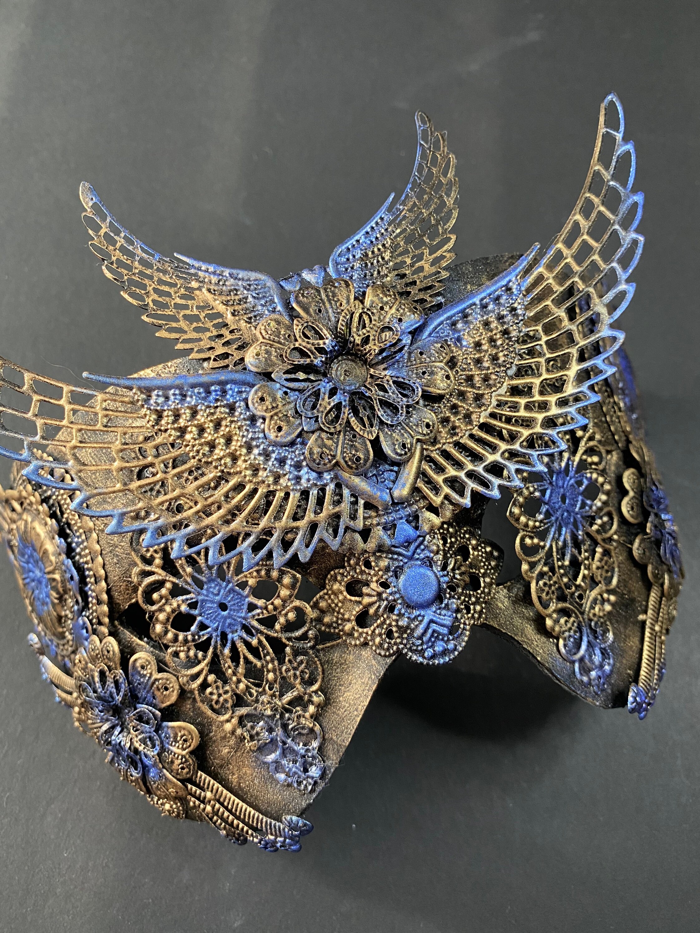 Blind Mask Gothic Steampunk Mask Masquerade Mask for Men - Etsy