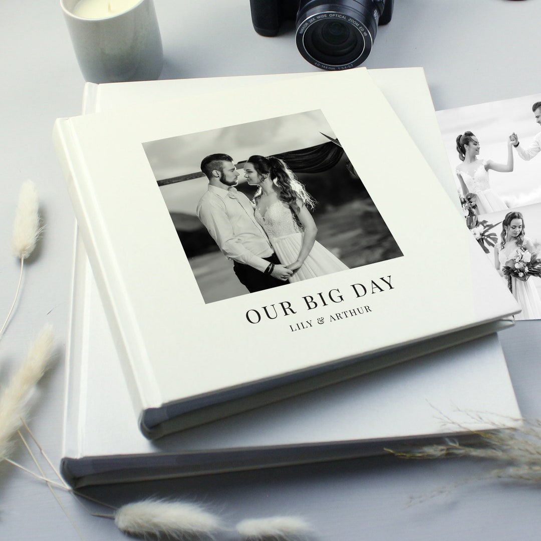 Personalised Wedding Photo Album Modern Photograph Album - Etsy UK